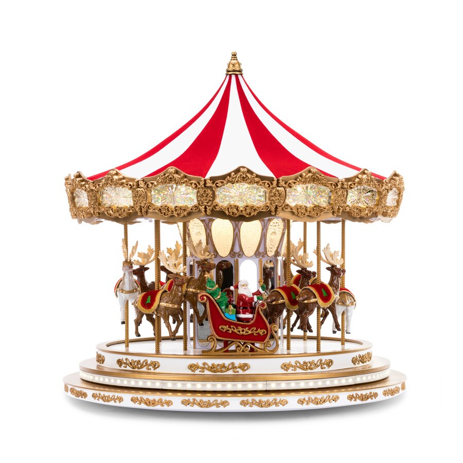 Mr. Christmas Regal Carousel in the Christmas Table Decorations ...