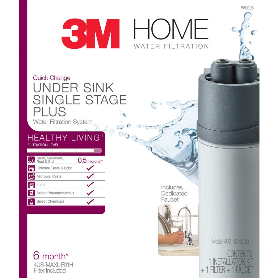 3M Dual-stage Under Sink Water Filtration System at Lowes.com