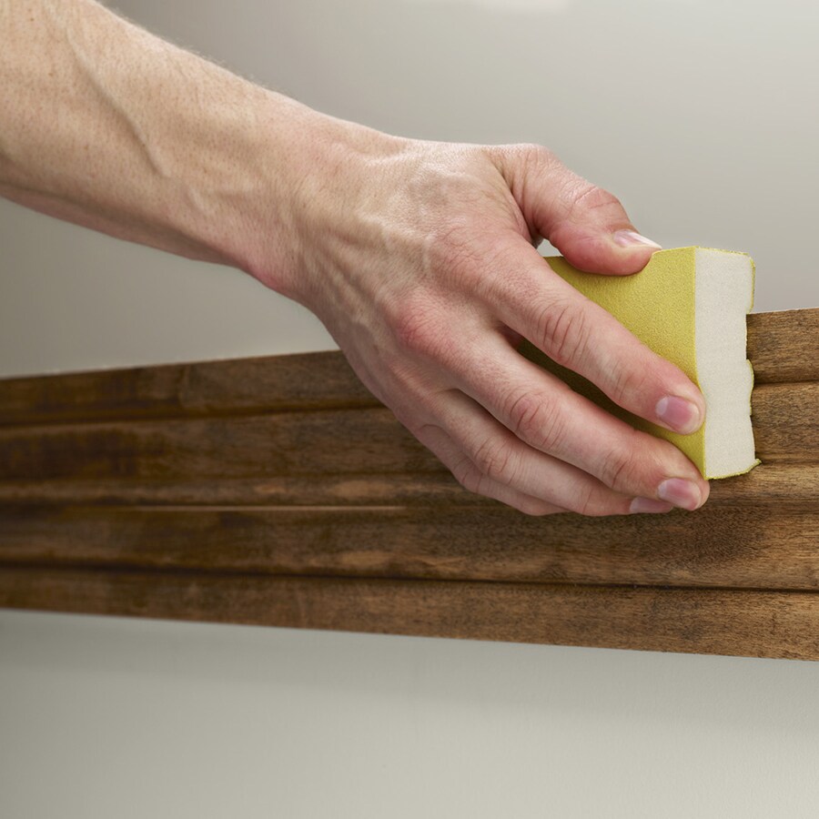 3M SandBlaster Pro 2.5-in x 4.5-in 220-Grit Premium Sanding Sponge at ...