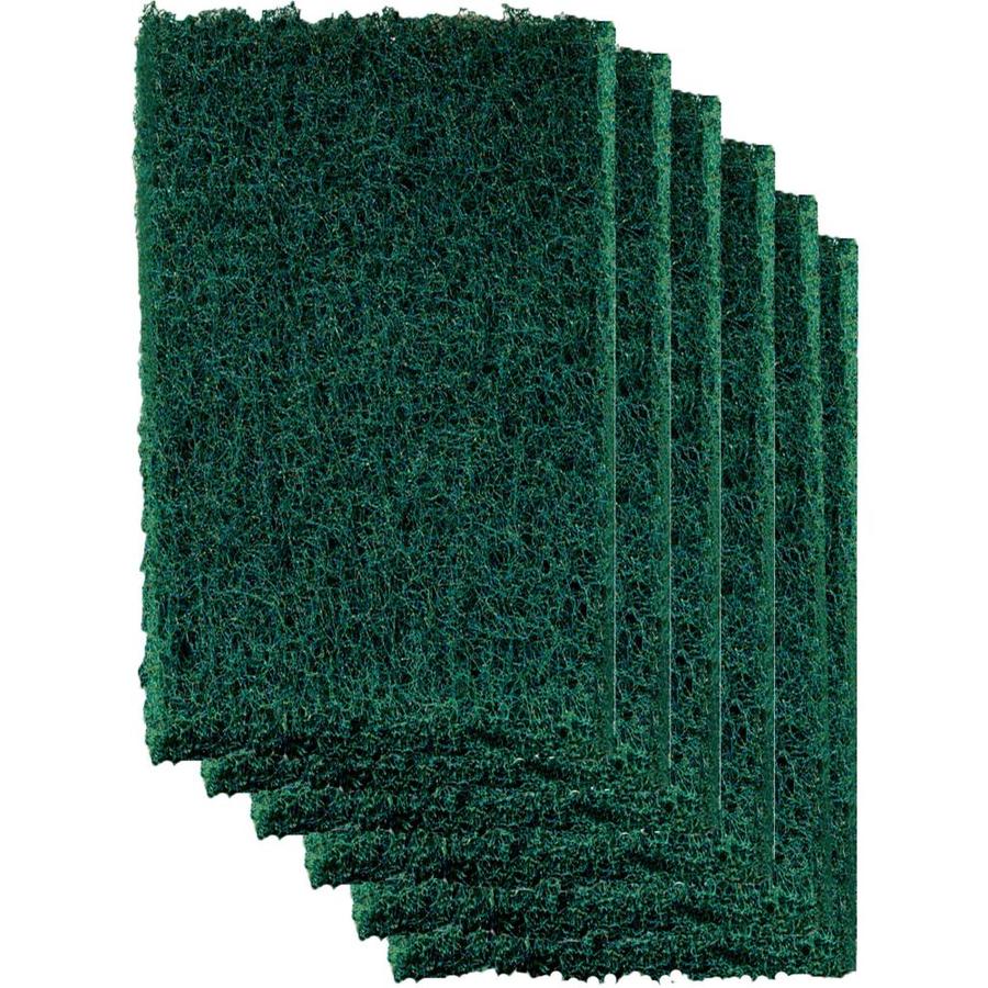 Scotch-Brite Scour Pad 6-Pack Poly Fiber Scouring Pad in the Sponges ...