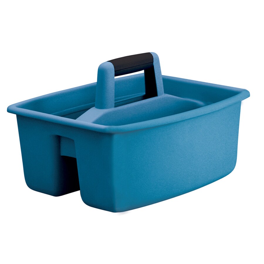United Solutions 13.25-in W x 10.5-in H Blue Plastic Bin at Lowes.com