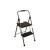 Werner 2-Step 250 lbs. Capacity Gray Steel Foldable Step Stool at Lowes.com
