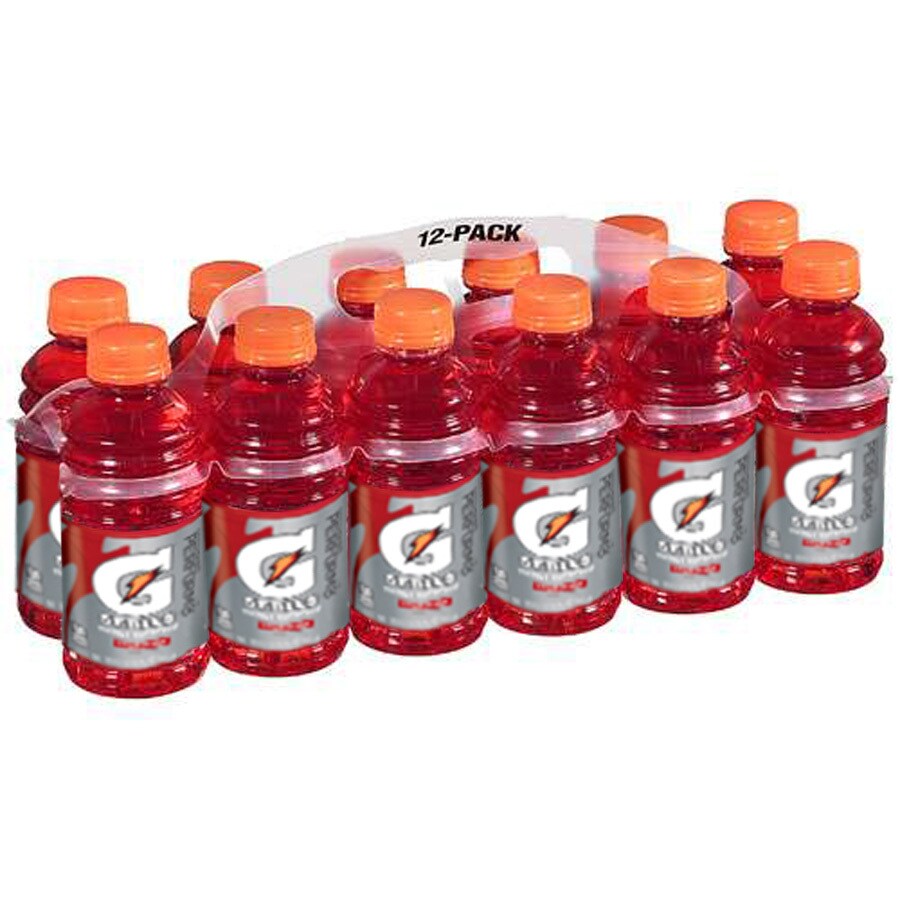 Gatorade 12-Pack 20-fl oz Fruit Punch Sports Drink at Lowes.com