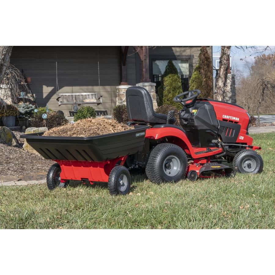 CRAFTSMAN 10-cu ft Poly Dump Cart in the Dump Carts department at Lowes.com