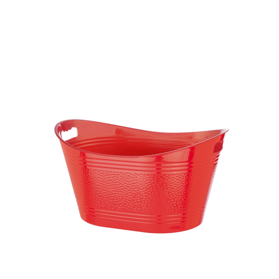 Bella Storage Solution 15.25-in W x 11.5-in H x 21-in D Solid Red ...