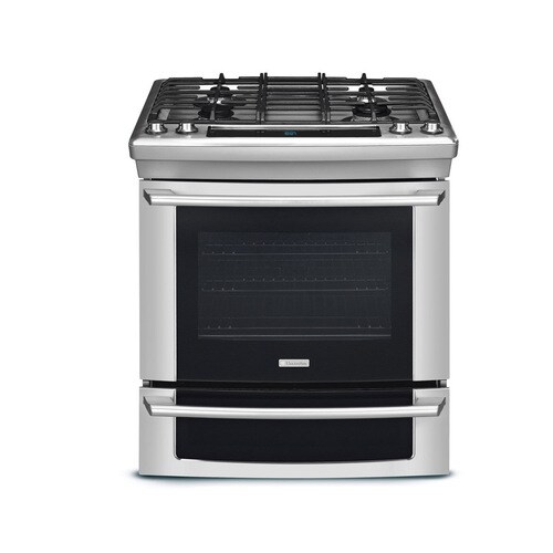 Electrolux 30-in 4 Burners 4.2-cu ft Self-Cleaning Gas Range (Stainless ...