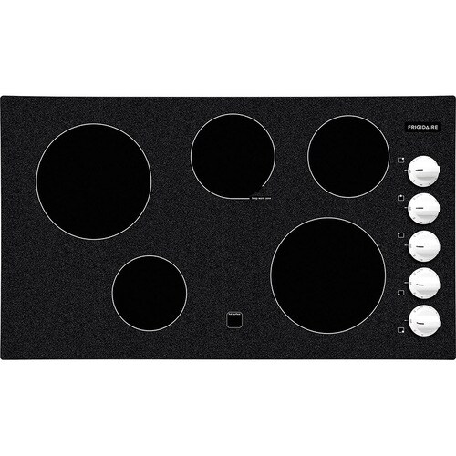 Frigidaire 5-Element Smooth Surface Electric Cooktop (Black) (Common ...
