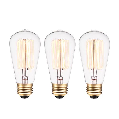 Globe Electric Vintage Edison 40-Watt Dimmable S Vintage Decorative ...