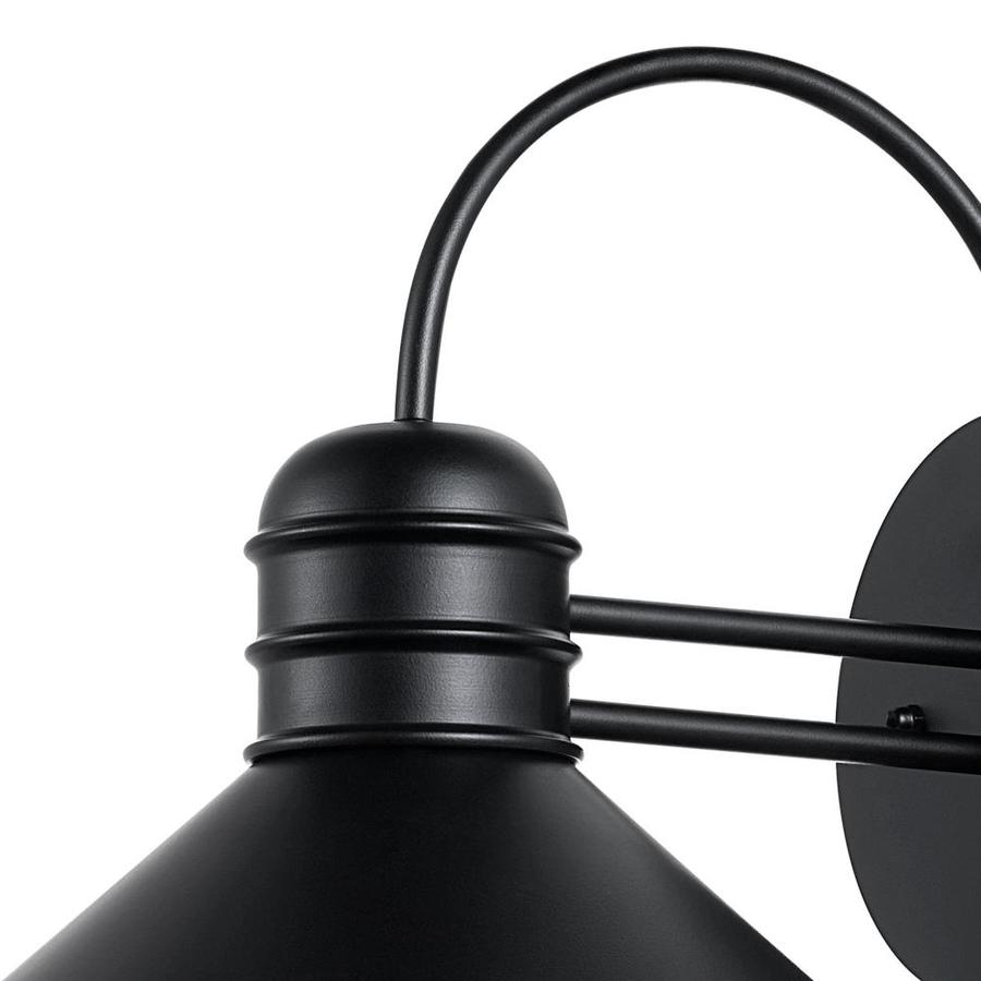 Globe Electric Sebastien 2-Pack 11.02-in H Black Medium Base (E-26 ...