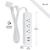 Globe Electric 3-Outlet White Power Strip at Lowes.com