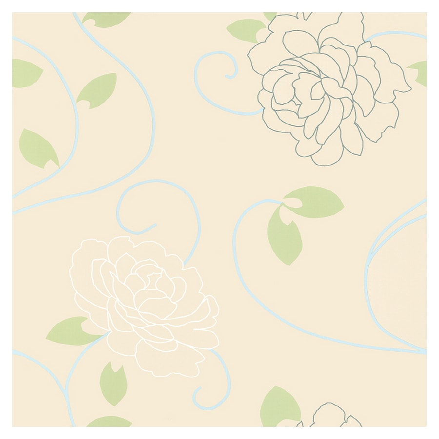 Artworks Strawberry Swirl Wallpaper at Lowes.com