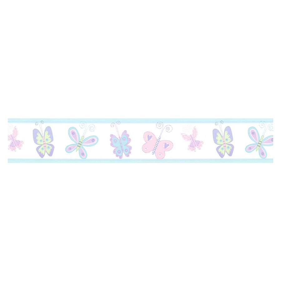 Norwall Flutter Bye Bird Wallpaper Border at Lowes.com