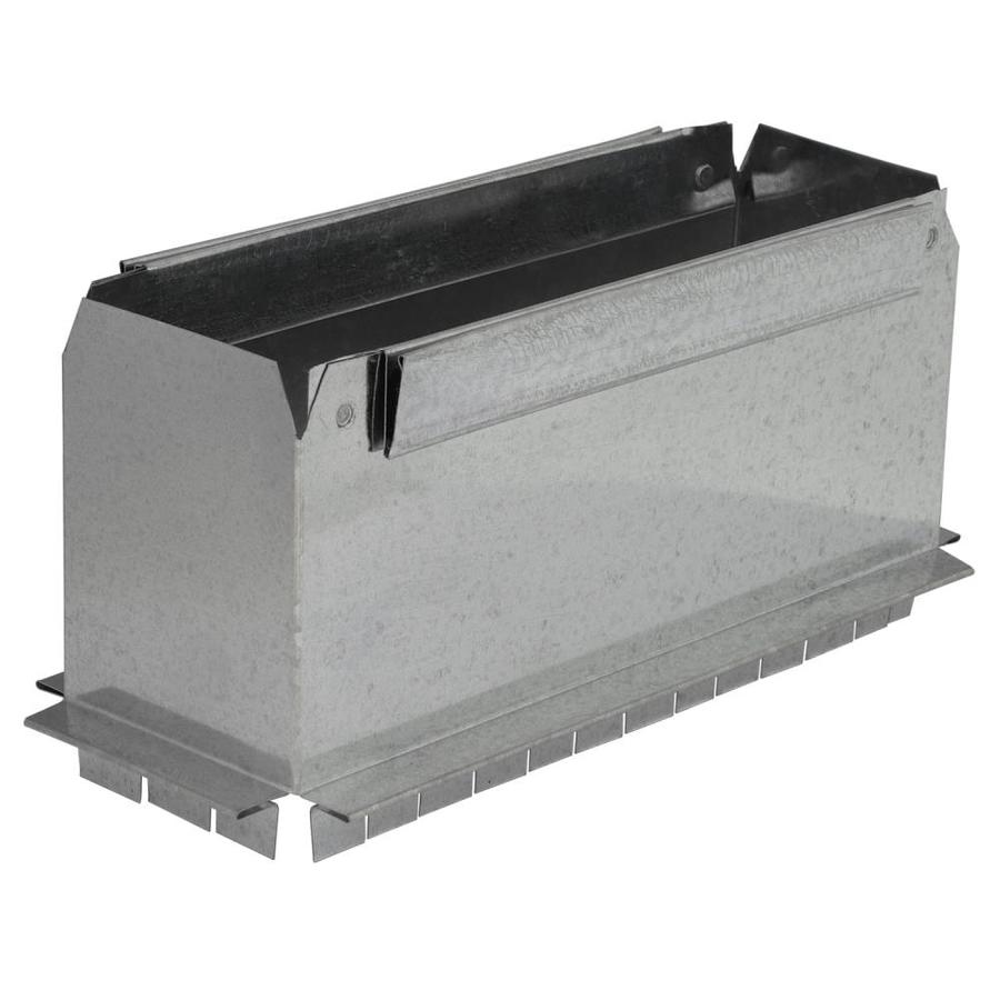 IMPERIAL 3.25-in x 10-in Galvanized Steel Rectangular Stack Duct ...