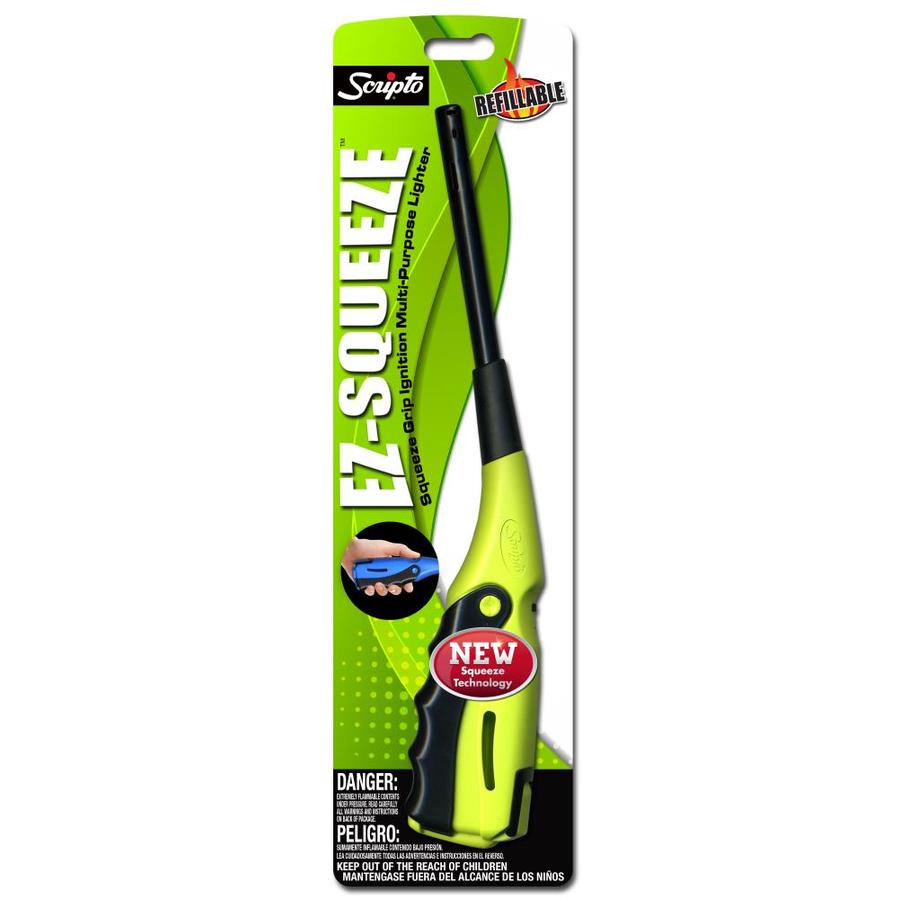 Scripto Blue Refillable Butane Utility Lighter in the Charcoal Starters ...