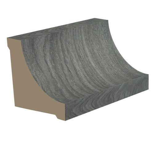 Royal Building Products 3/4-in x 8-ft Prefinished Vinyl Cove Moulding ...