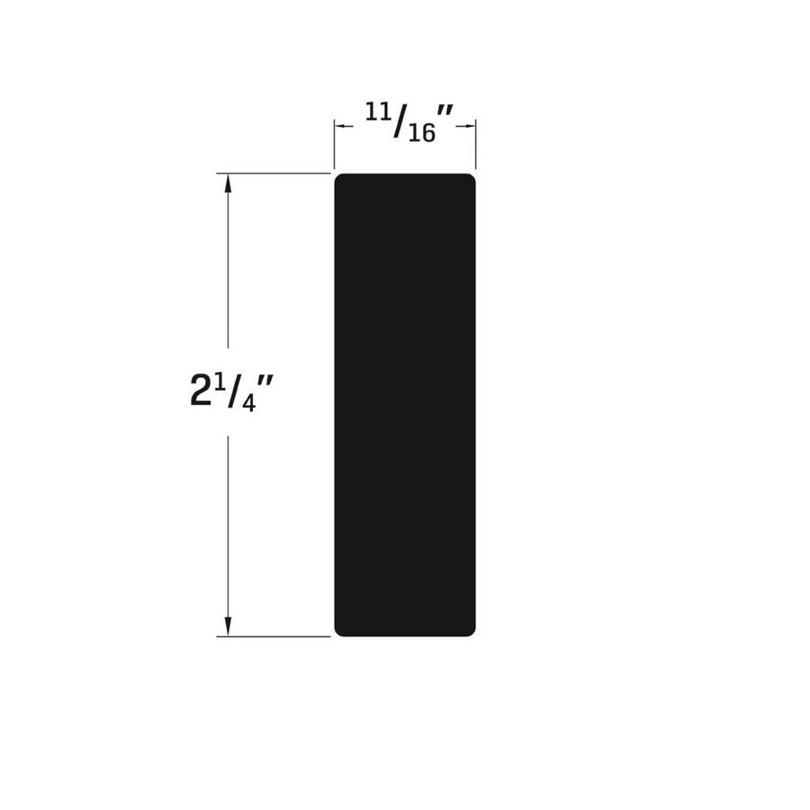 Royal Building Products Craftsman 2-1/4-in x 8-ft PVC Casing in the ...