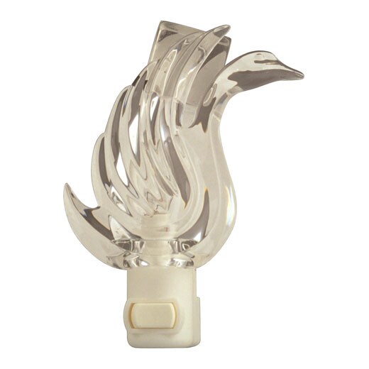 American Tack & Hardware Swan Acrylic Manual Night Light at Lowes.com