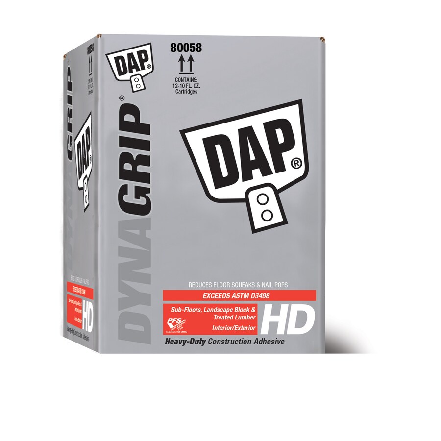 DAP DYNAGRIP HD Heavy Duty Construction Adhesive in the Construction ...