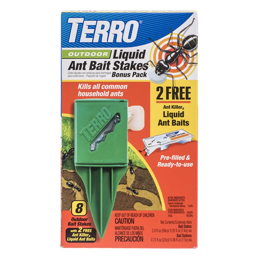 TERRO 0.25-oz Ant Bait Station (10-Pack) in the Pesticides department ...
