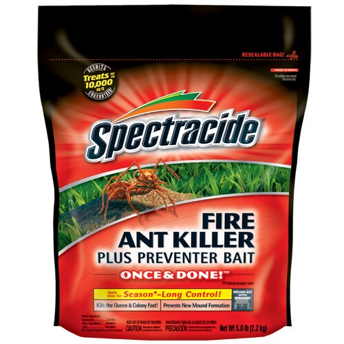 Spectracide 5 Lbs. Once and Done! Fire Ant Killer Plus Preventer Bait ...