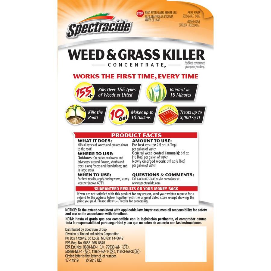 Spectracide 32-fl oz Concentrated Weed and Grass Killer in the Weed ...