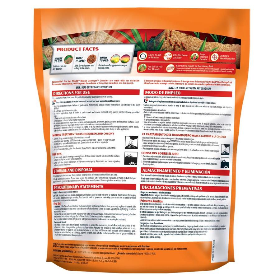 Spectracide Fire Ant Shield Mound Destroyer 3.5-lb Fire Ant Killer in ...