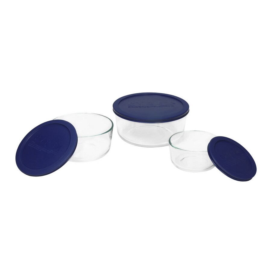PYREX 6-Piece Round Storage Set at Lowes.com