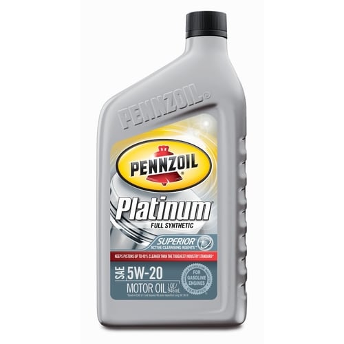Pennzoil PZL 5W20 Platinum Syn QT in the Motor Oil & Additives ...