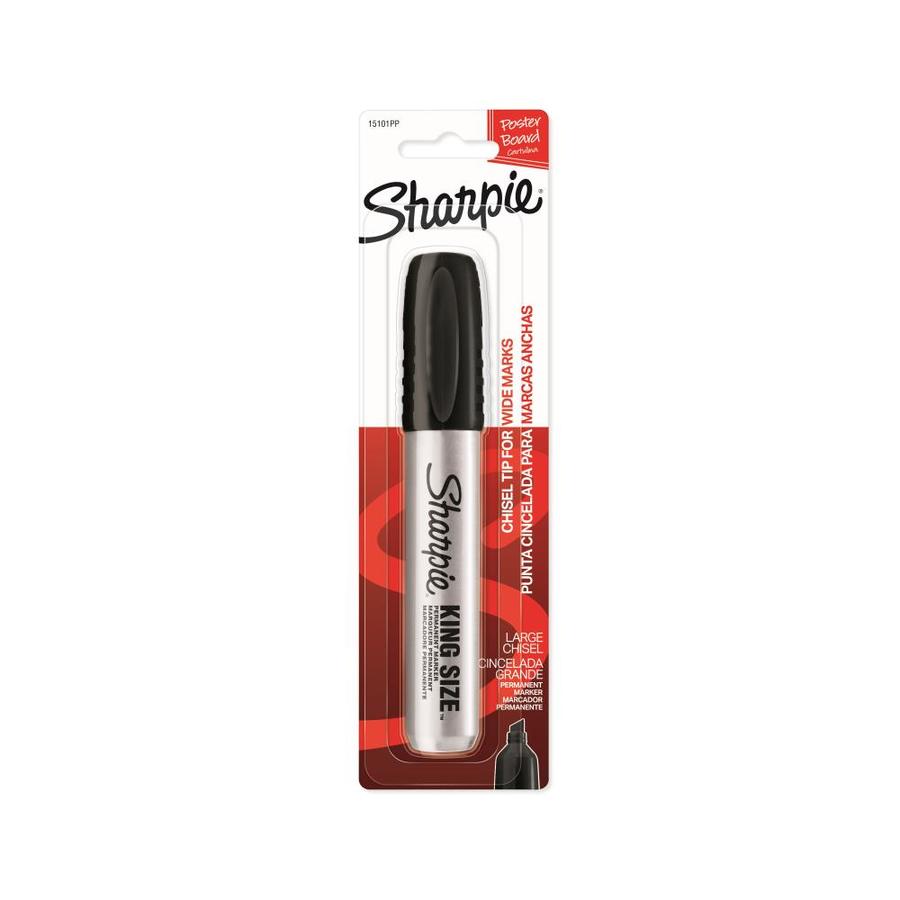 Sharpie Chisel Tip Black Permanent Marker in the Writing Utensils ...