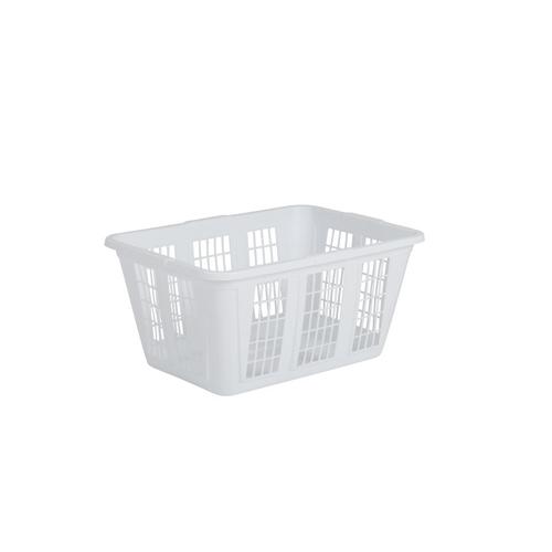 Rubbermaid 1.65-Bushel Plastic Laundry Basket in the Laundry Hampers ...