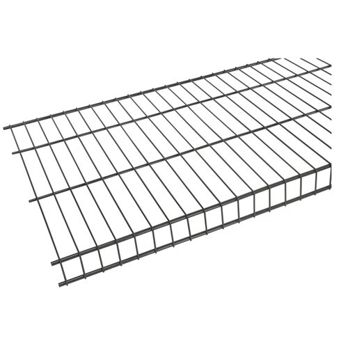 Rubbermaid Tough Stuff 6-ft L x 16-in D Satin Nickel Wire Shelf in the ...