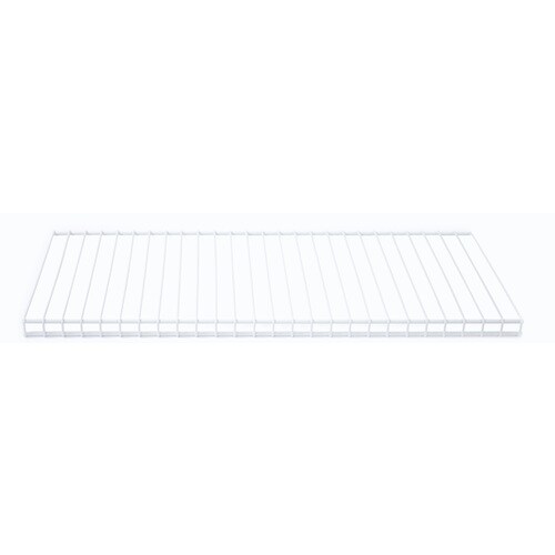 Rubbermaid HomeFree 2 Ft x 12-in White Adjustable Wire Shelf in the ...