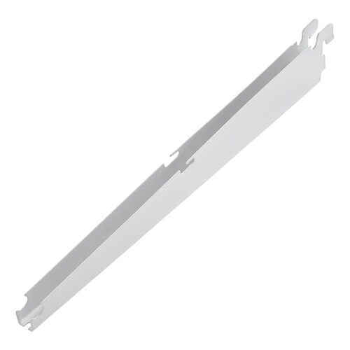 Rubbermaid FastTrack White Shelving Bracket (Common: 0.7-in x 2-in x 12 ...