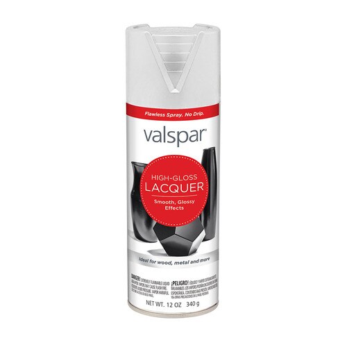 Valspar High-Gloss Clear Spray Paint (NET WT. 12-oz) in the Spray Paint ...