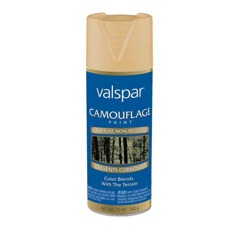 Valspar 12-oz Sand Flat Spray Paint at Lowes.com