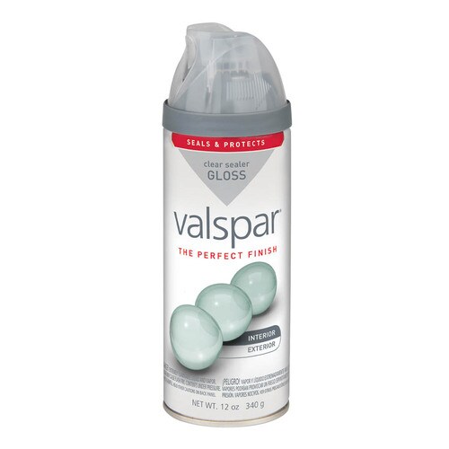 Valspar High-gloss Clear Spray Paint and Primer In One (Actual Net ...