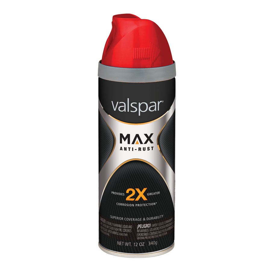 Valspar 12-oz Bright red Gloss Spray Paint at Lowes.com