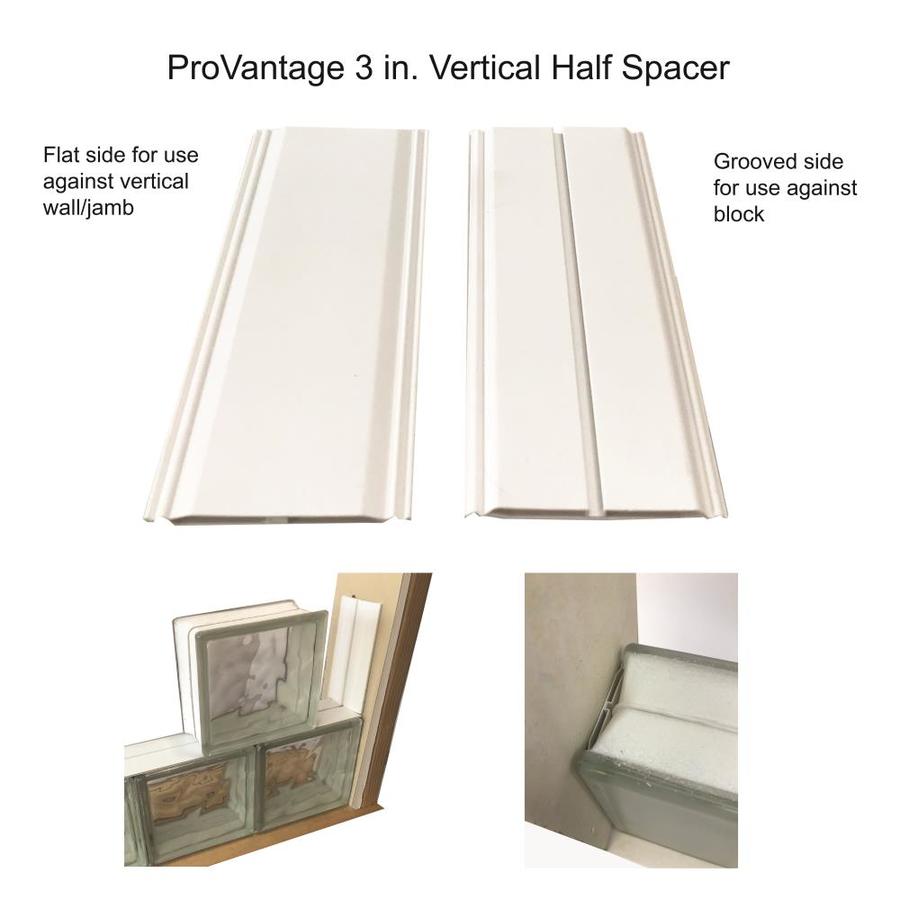 REDI2SET 3-in Thick Glass Block Framing Installation Kit in the Glass ...