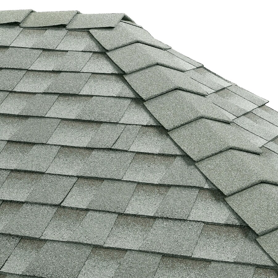 GAF TimberCrest 10-in Wide Bullnose Hip and Ridge Shingle- Cool Antique ...