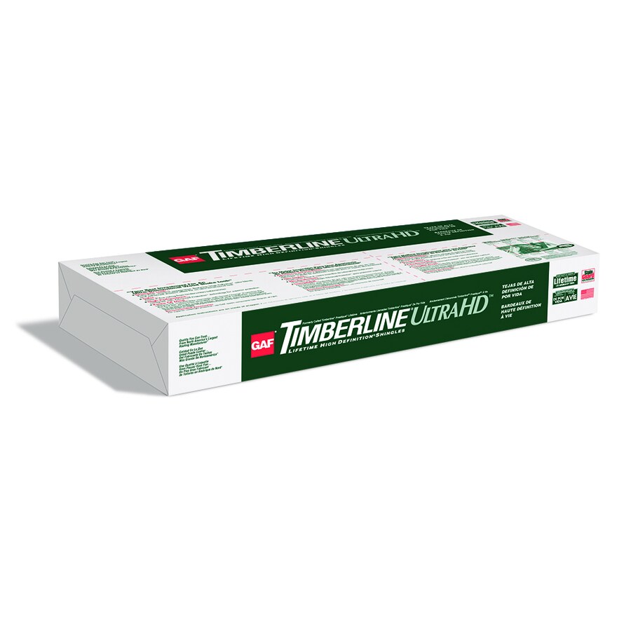 GAF Timberline Ultra HD Driftwood Laminated Architectural Roof Shingles ...