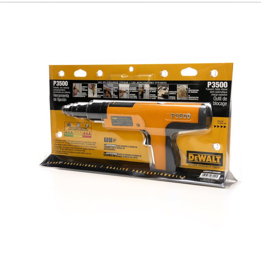 DEWALT Semi-Automatic Powder Actuated Trigger Tool at Lowes.com