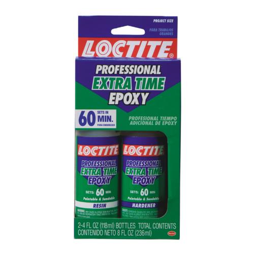 LOCTITE 8 Oz. Professional Extra Time Clear Epoxy Bottle at Lowes.com