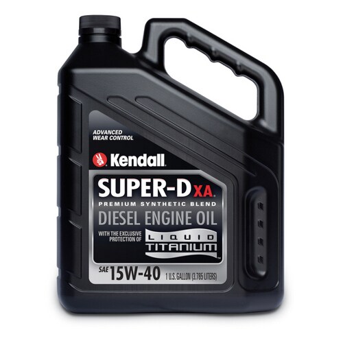 Kendall Super-D Xa Ti 15W40 Diesel Engine Oil - 1 Gallon at Lowes.com