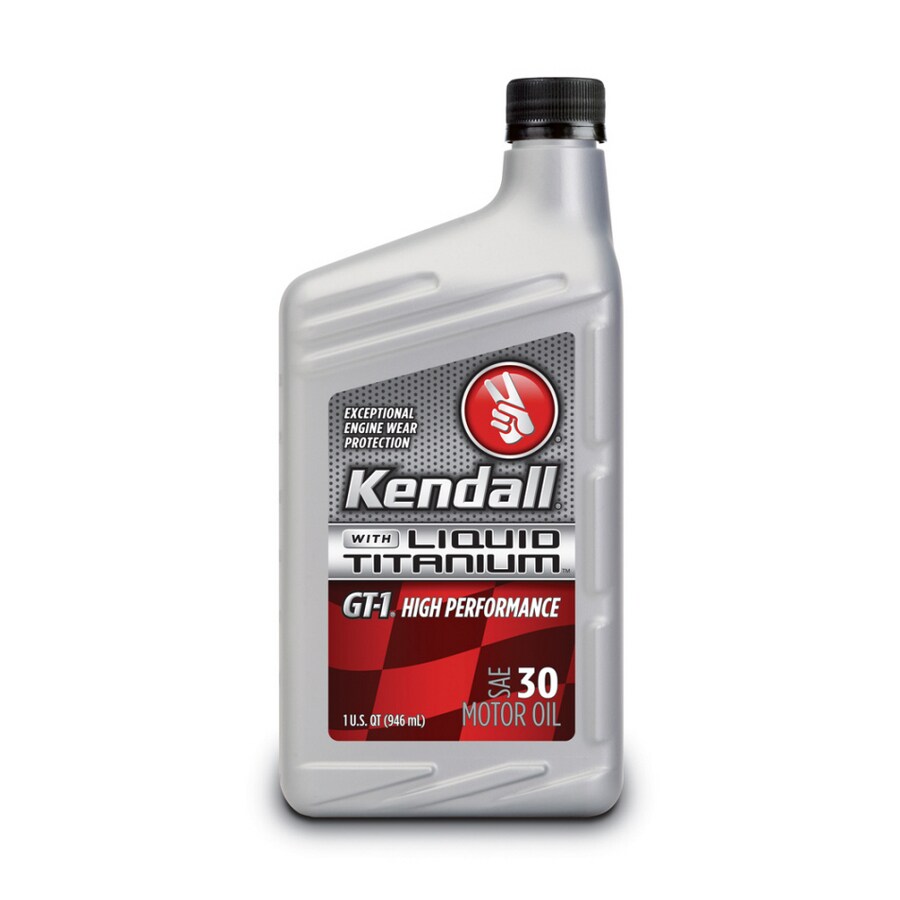 Kendall KENDALL QT 30W GT1 HIGH PERFOR in the Engine Oil department at ...