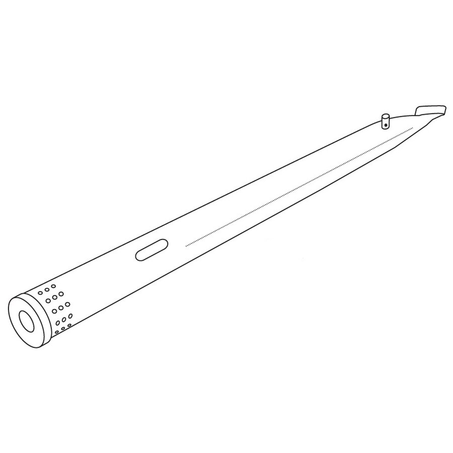 Heavy Duty BBQ Parts 15.9375-in Stainless Steel Tube Burner at Lowes.com