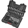 CRAFTSMAN 165-Piece Standard (SAE) and Metric Polished Chrome Mechanic ...