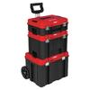 CRAFTSMAN VERSASTACK System 21-in-Drawer Black Plastic Wheeled Lockable ...