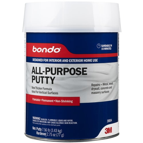 Bondo All-Purpose 120.96-oz Gray Adhesive Putty in the Adhesive Putty ...