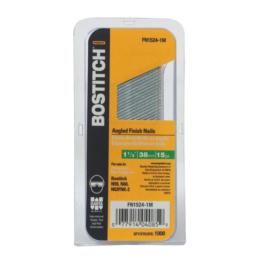 Bostitch 15-Gauge Pneumatic Finish Nails (1000-Count) at Lowes.com