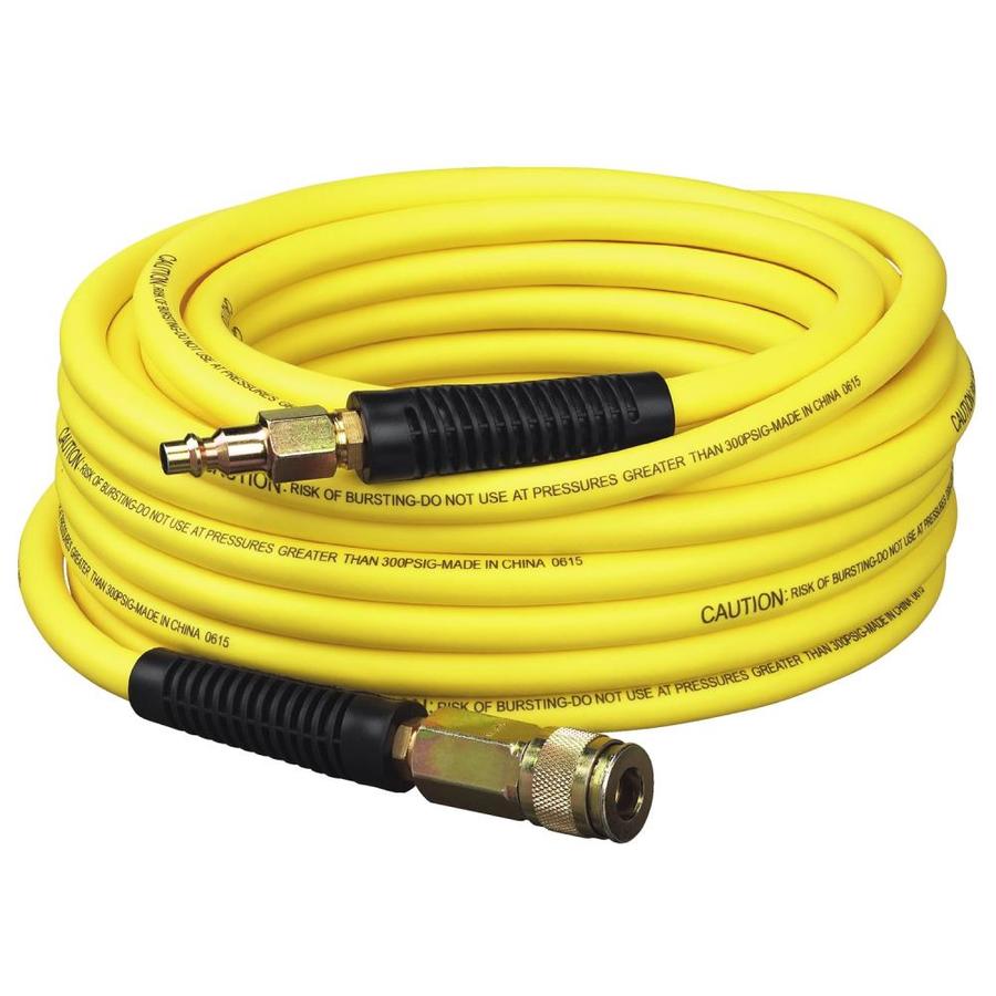 Bostitch 1/4-in Kink Free 50-ft PVC/Rubber Air Hose at Lowes.com